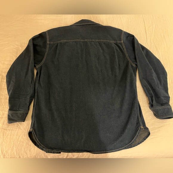 Filson | Shirts | Filson Mens Large Clarkston Denim Shirt Dark Indigo ...